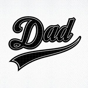 Dad Svg, Father's Day Svg, Dad Shirt Svg, Dad Swoosh Svg, Dad Sporty ...
