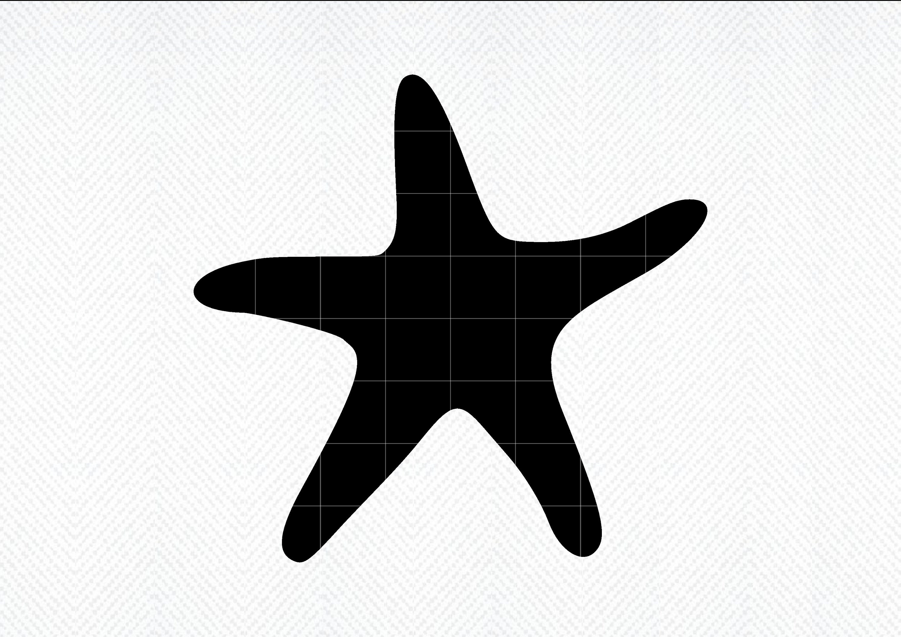 Starfish Silhouette Png