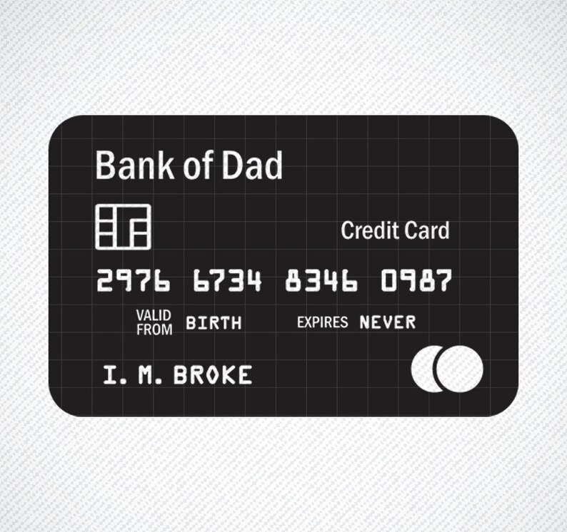 Bank of Dad SVG Gift for Dad Father's Day Gift | Etsy