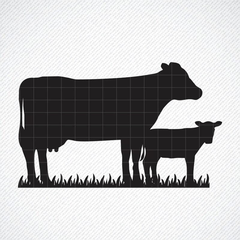 Cow Svg - Etsy