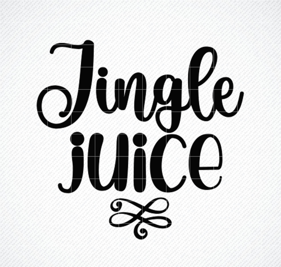 Christmas SVG Jingle Juice SVG DXF Eps Png Jpg Digital File - Etsy UK