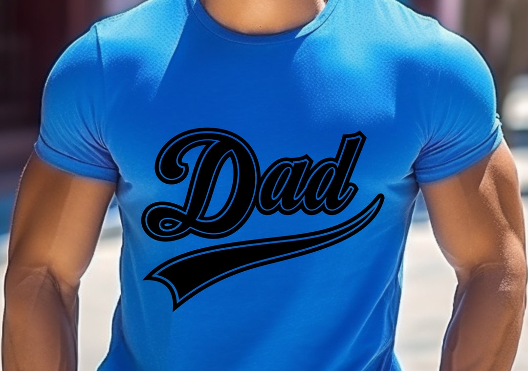 Dad Svg, Father's Day Svg, Dad Shirt Svg, Dad Swoosh Svg, Dad Sporty ...