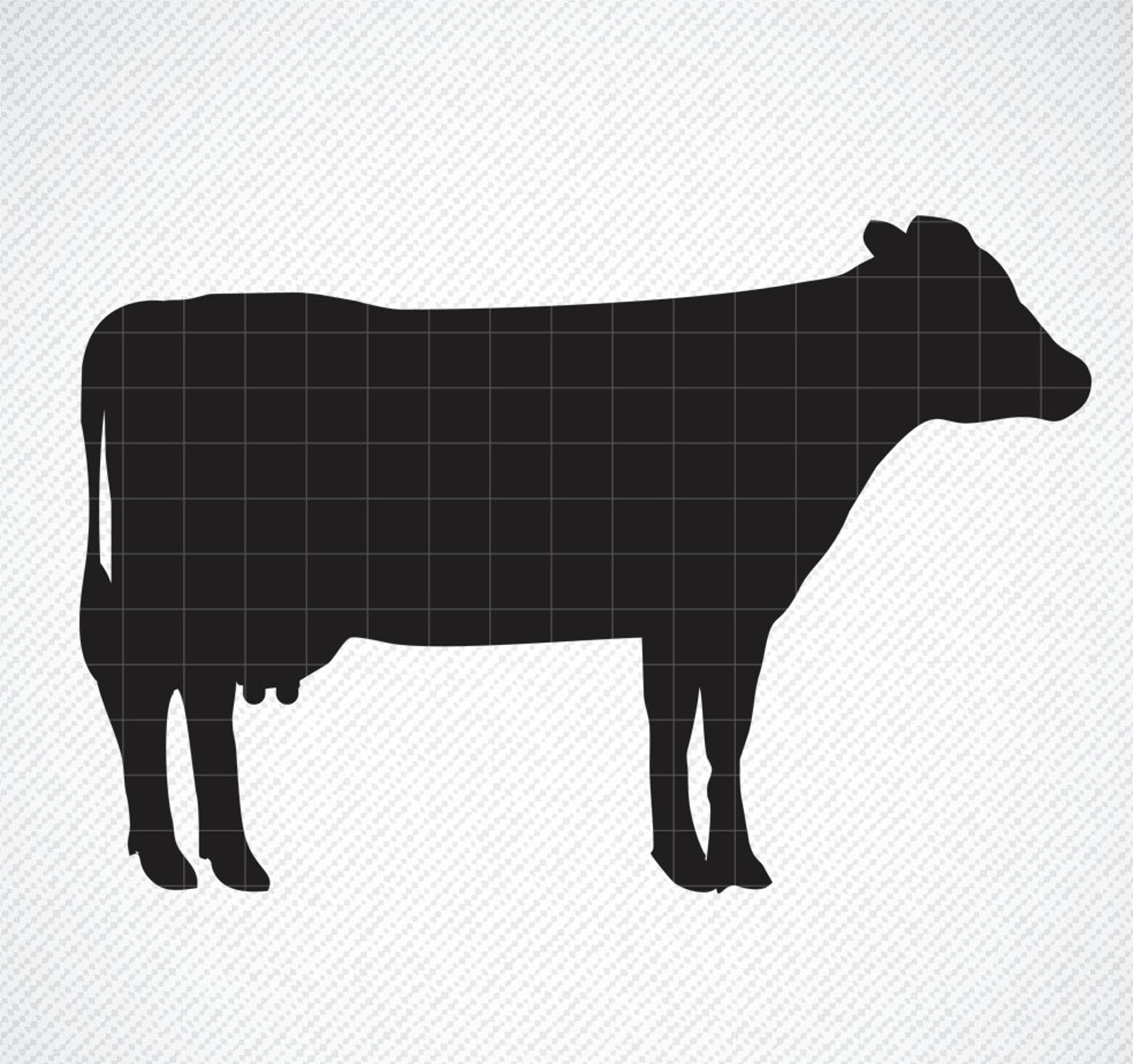 Cow and Calf SVG Dxf Eps Png Cut Files Design File - Etsy