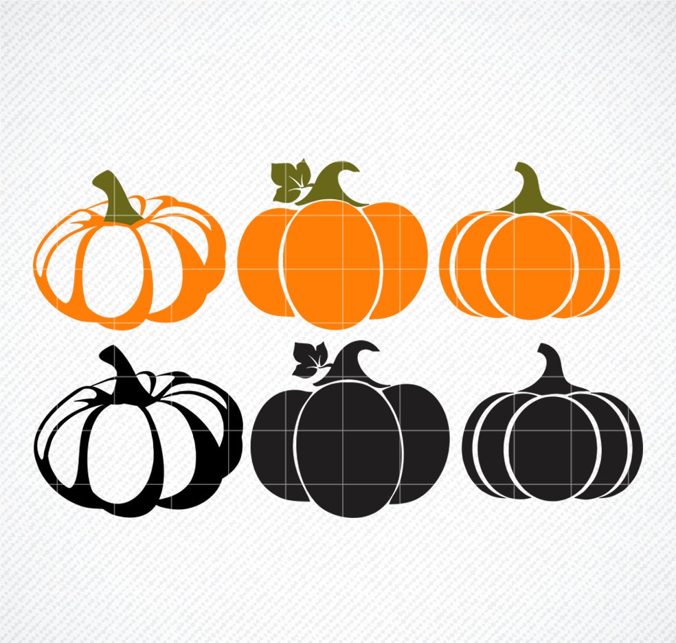 Pumpkin SVG pumpkin Bundle Svg fall Pumpkin Svgsilhouette - Etsy