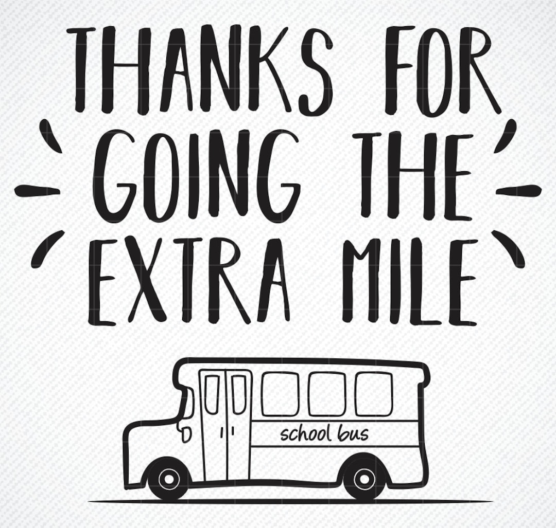 Thanks for Going the Extra Mile SVG and PNG | Pot Holder Design ...