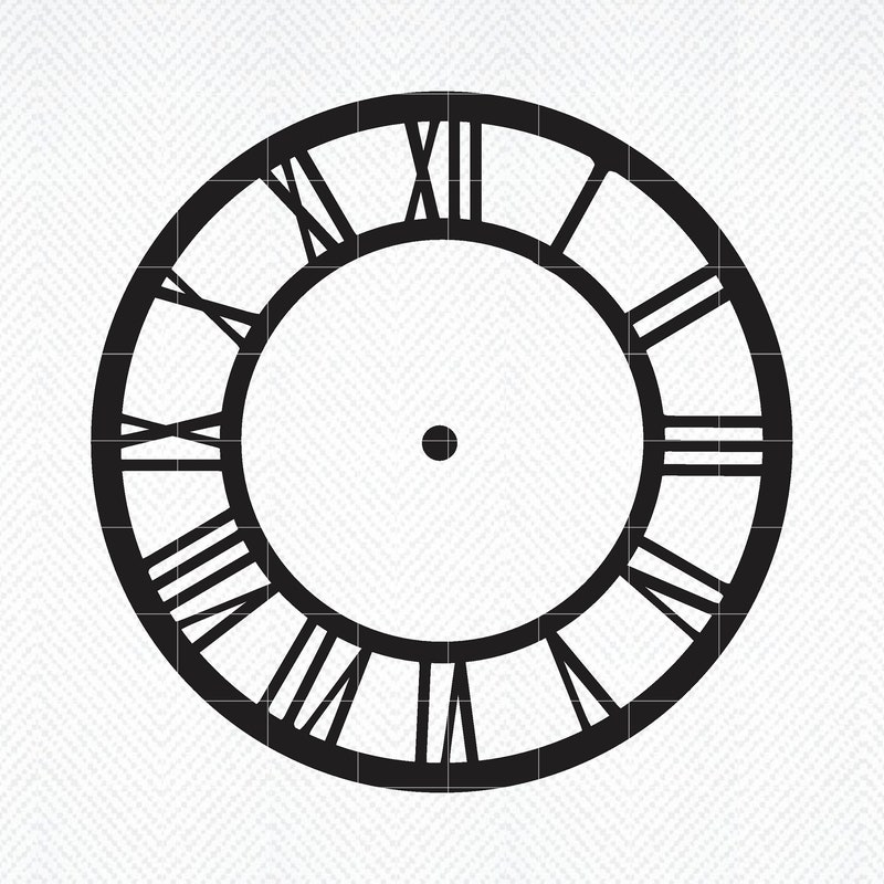 Clock Face Numbers - Etsy