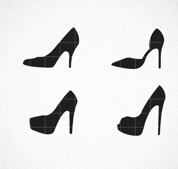 High Heel SVG File Instant Download for Cricut or Silhouette - Etsy