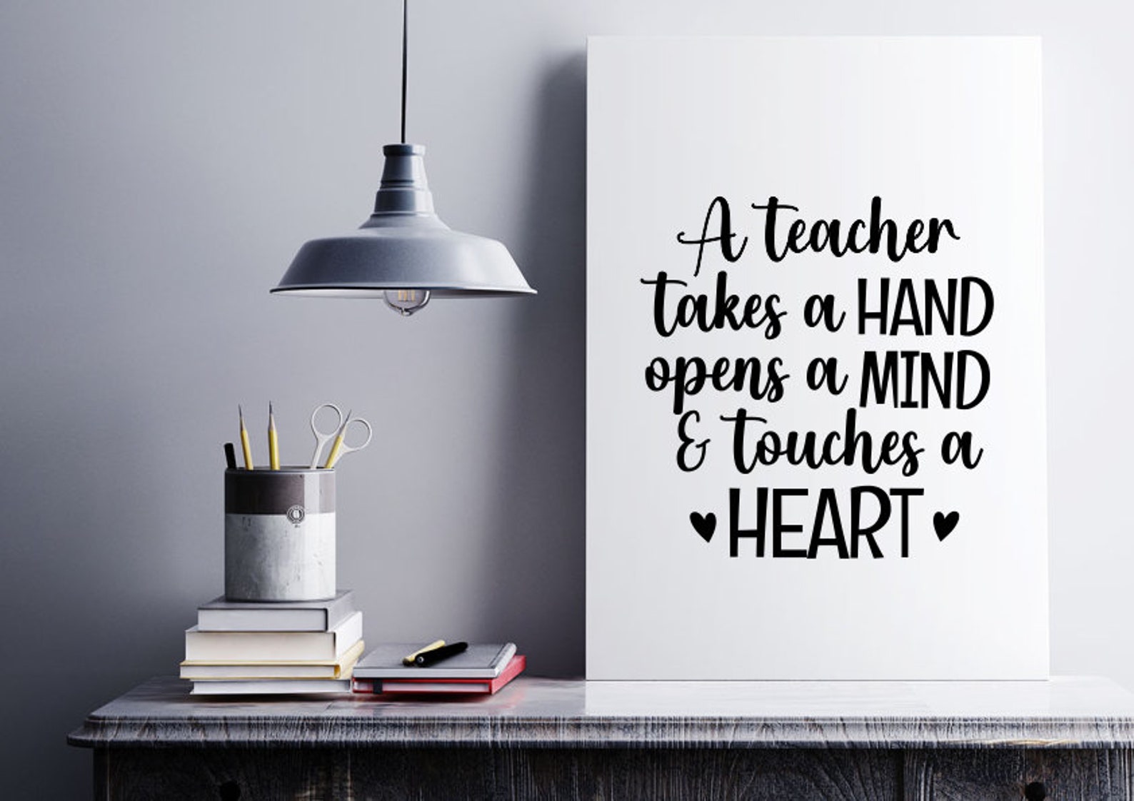 A Teacher Takes a Hand Opens A Mind and Touches a Heart SVG - Etsy