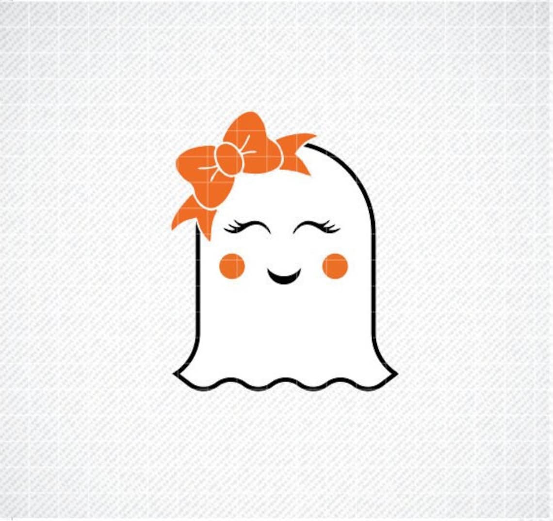 Ghost Svg Cute Ghosts SVG Halloween Svg Girl Ghost Svg boy - Etsy