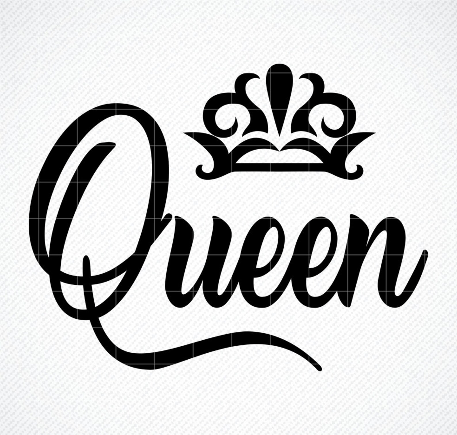 Queen SVG File Quote Cut File Silhouette File Cricut File - Etsy Canada