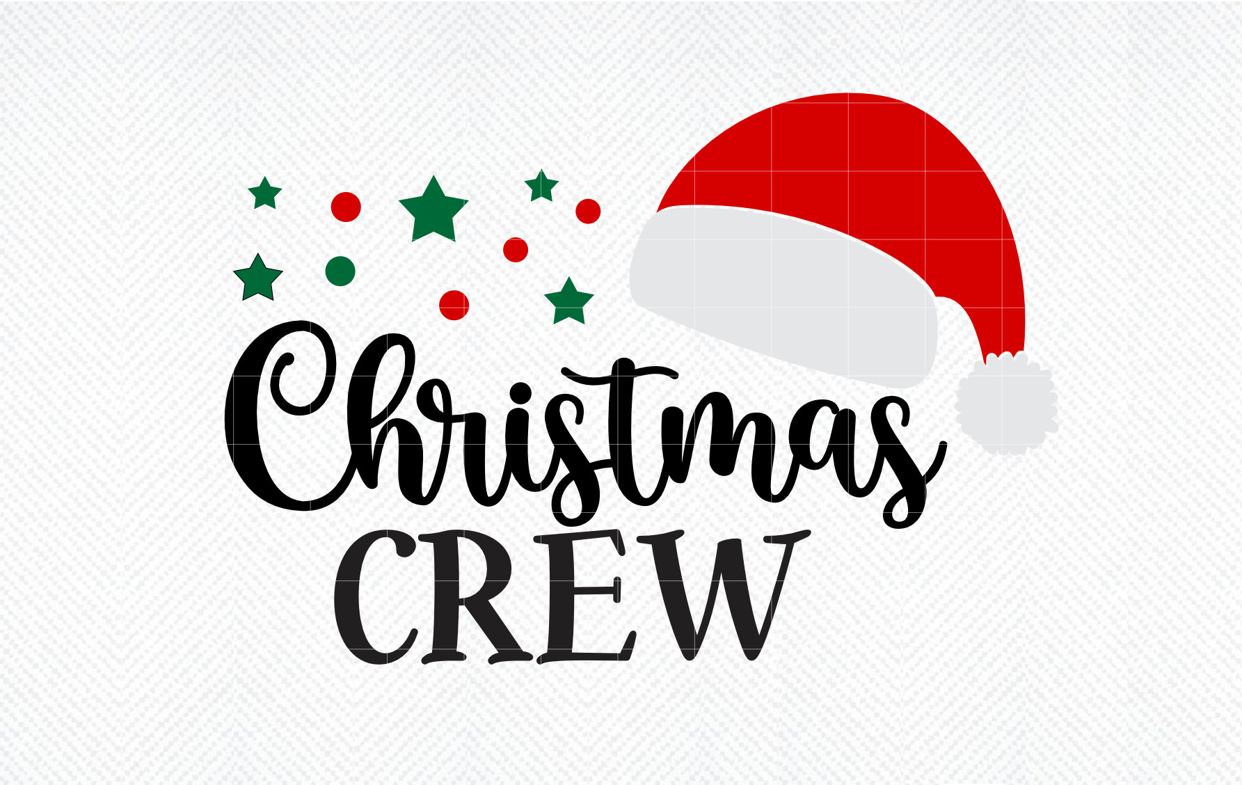 Christmas Crew Svg Christmas Svg Santa Hat Svg Dxf Eps Png - Etsy