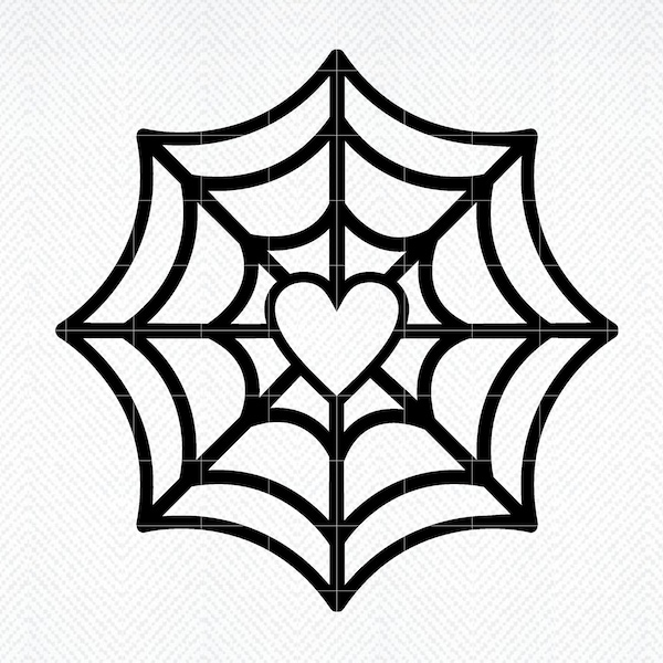 Heart Spider Web - Etsy