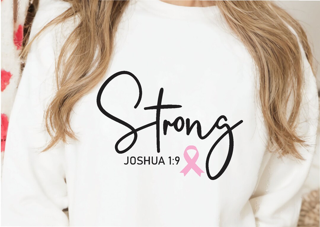 Strong Svg, Cancer Awareness Svg, Strong Png, Breast Cancer Awareness ...