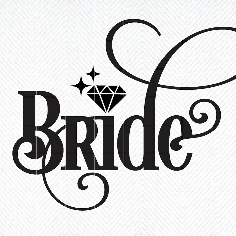 Bride Svg - Etsy