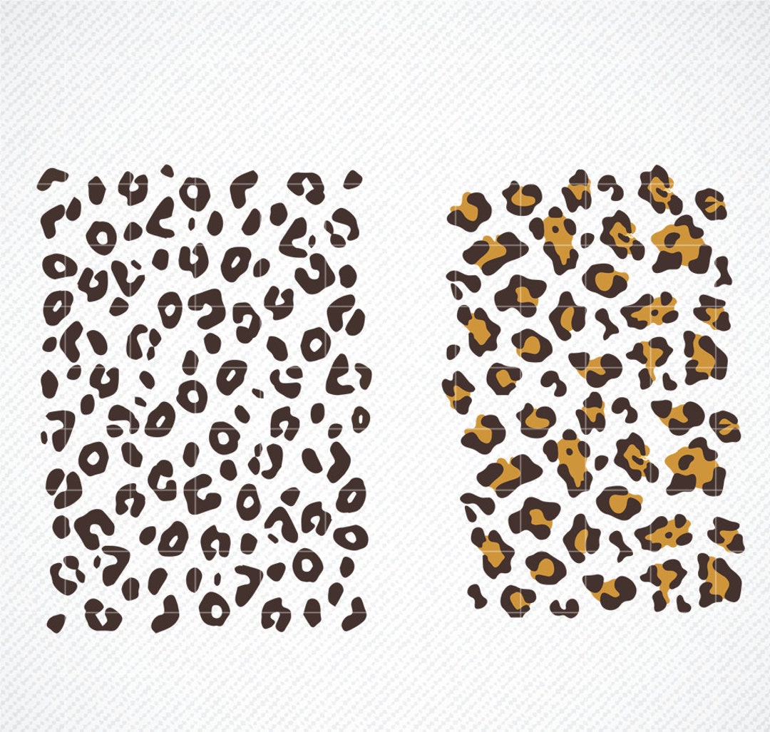 LEOPARD PRINT SVG - Animal Print Svg, Leopard Svg, Leopard Pattern Svg ...