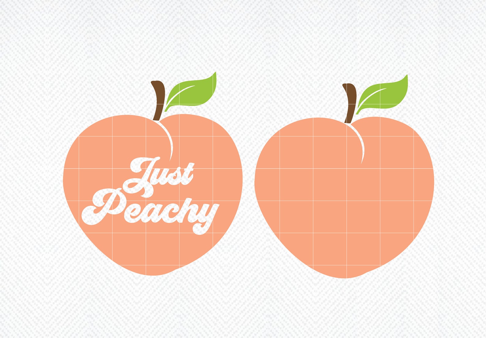 Just Peachy SVG, Peach Svg, Just Peachy Cut File, Peach Clipart, Peach ...