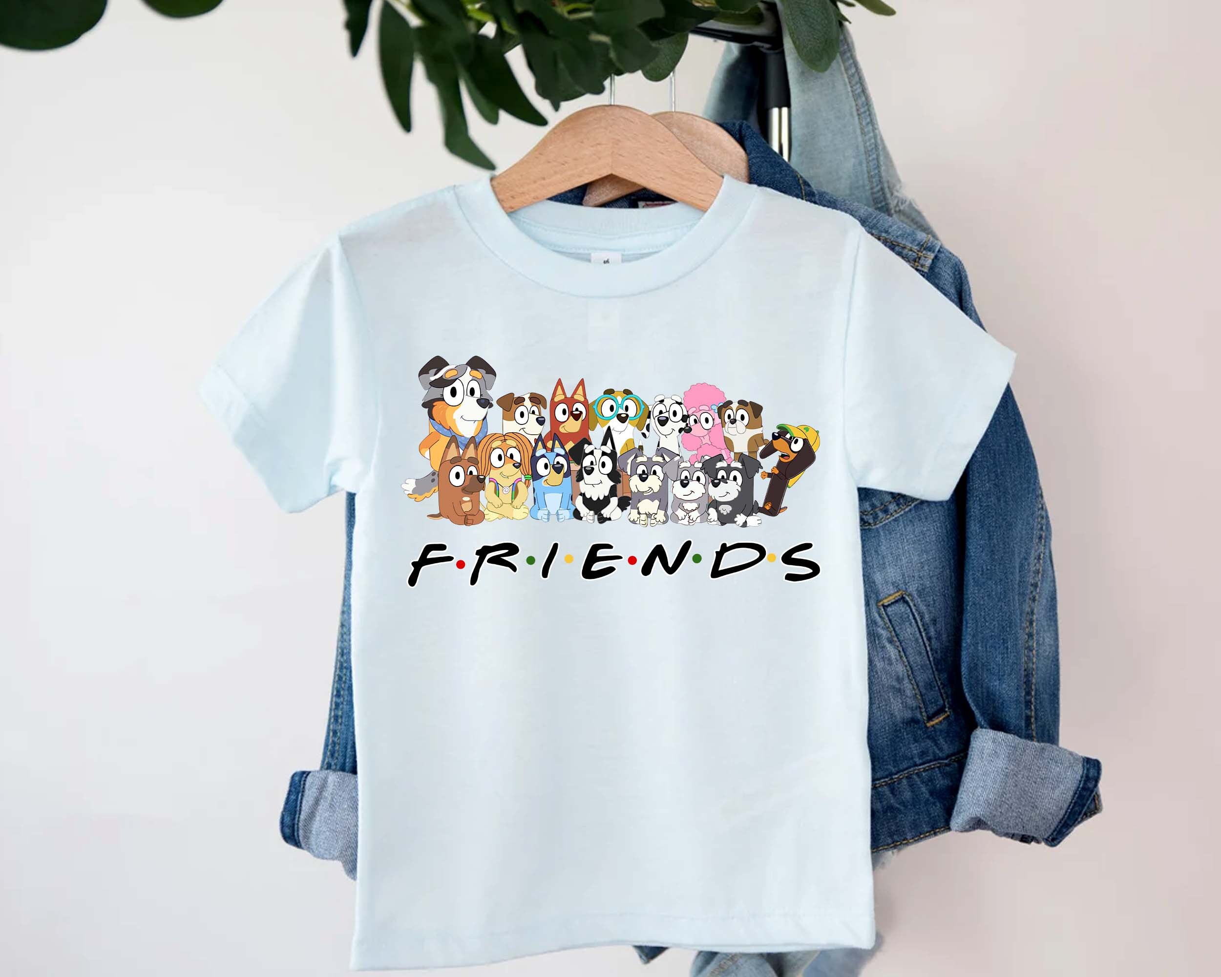 Bluey Friends Shirt, Bluey Family Matching Shirt, Bluey Birthday Shirt ...