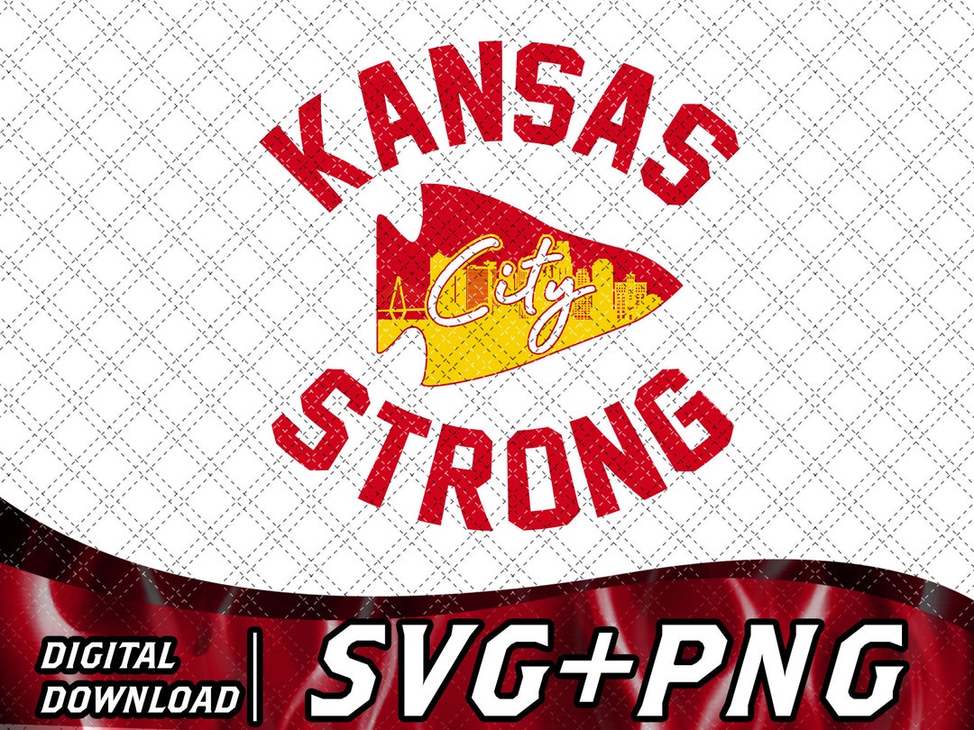 KC Strong Svg Kansas City Strong Svg Pray for KC Svg Kansas City Support Team Svg Svg Layer Cut ...