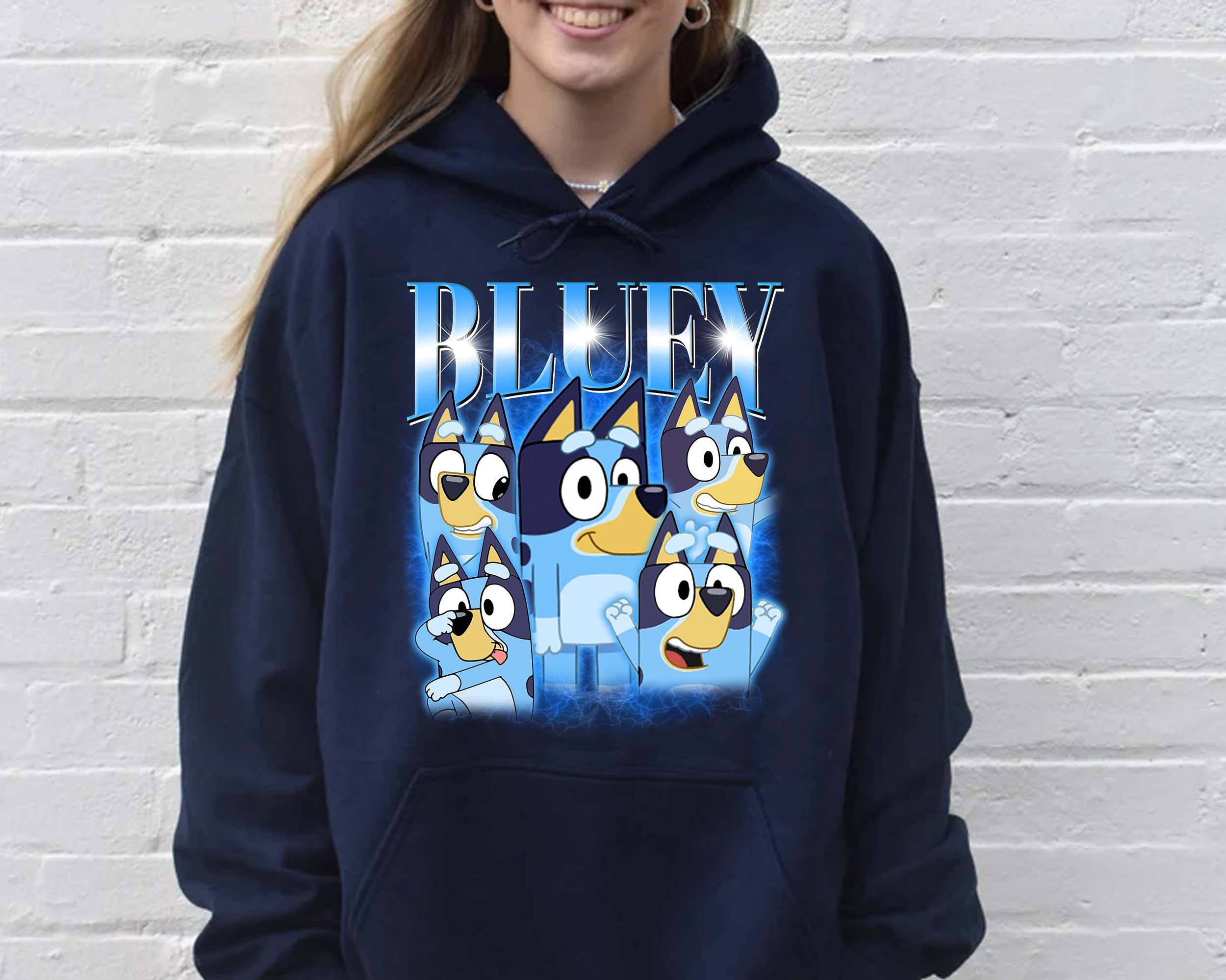 Bluey Bootleg Rap Tee , Bluey Family Matching Shirt, Bluey Birthday ...