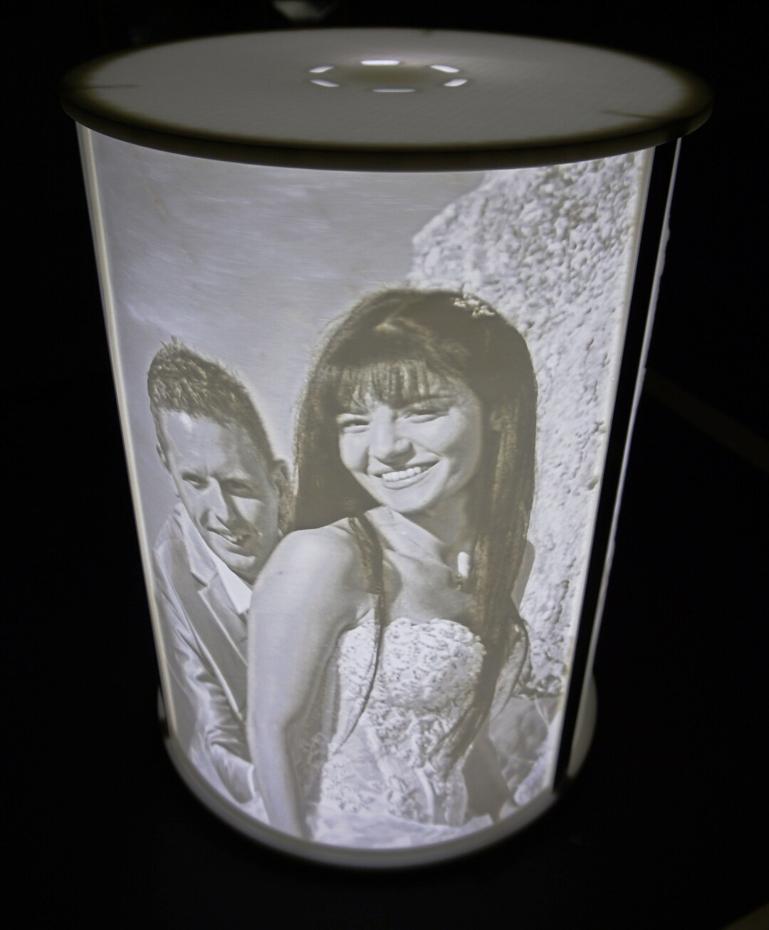 XL Custom Lithophane Lamp 3D Printed - Etsy