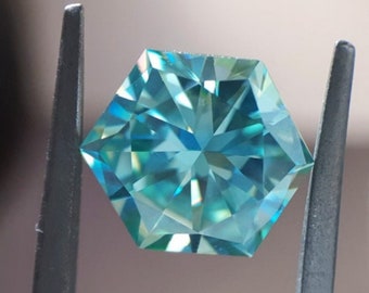 Hexagon Cut Gemstone - Etsy
