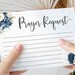 Prayer Request Cards Printable, Prayer Note Card Template, Christian ...