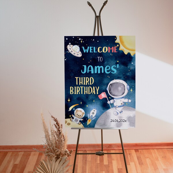 Space Welcome Sign - Etsy