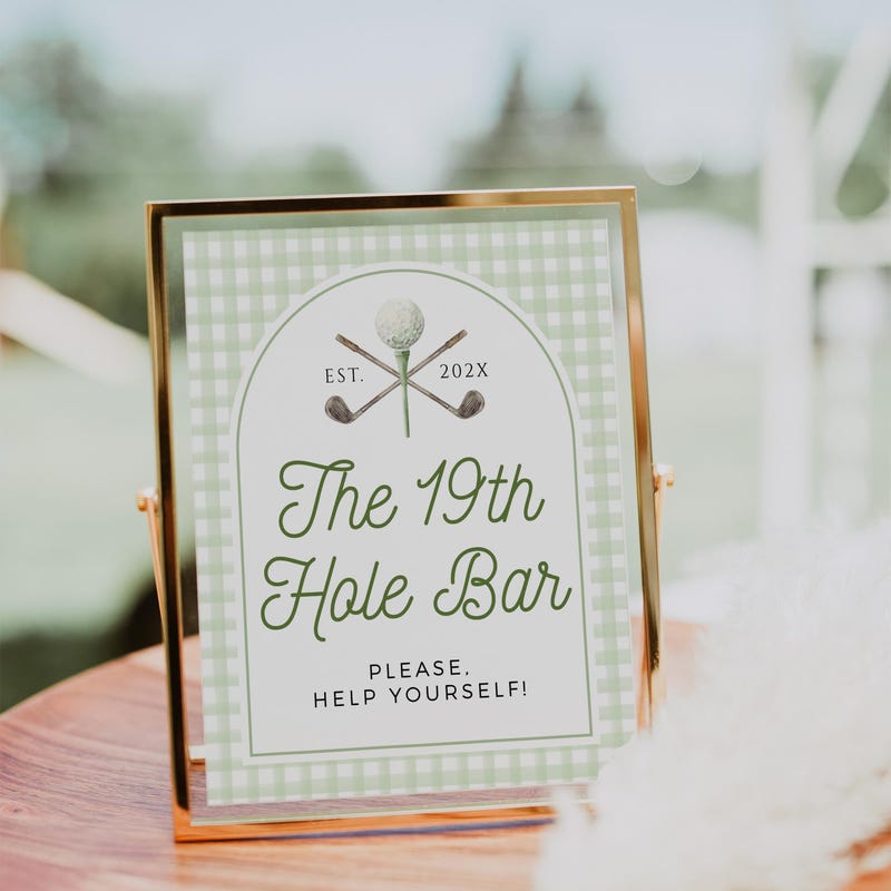 Golf Table Decor - Etsy