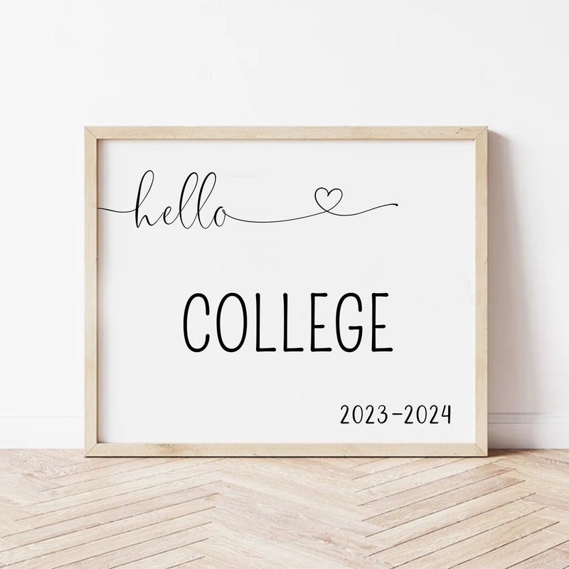 College Signs - Etsy