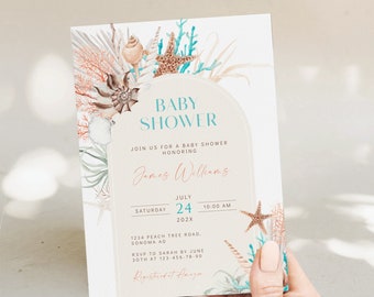 Editable Mermaid Monthly Photo Banner Under the Sea Party - Etsy