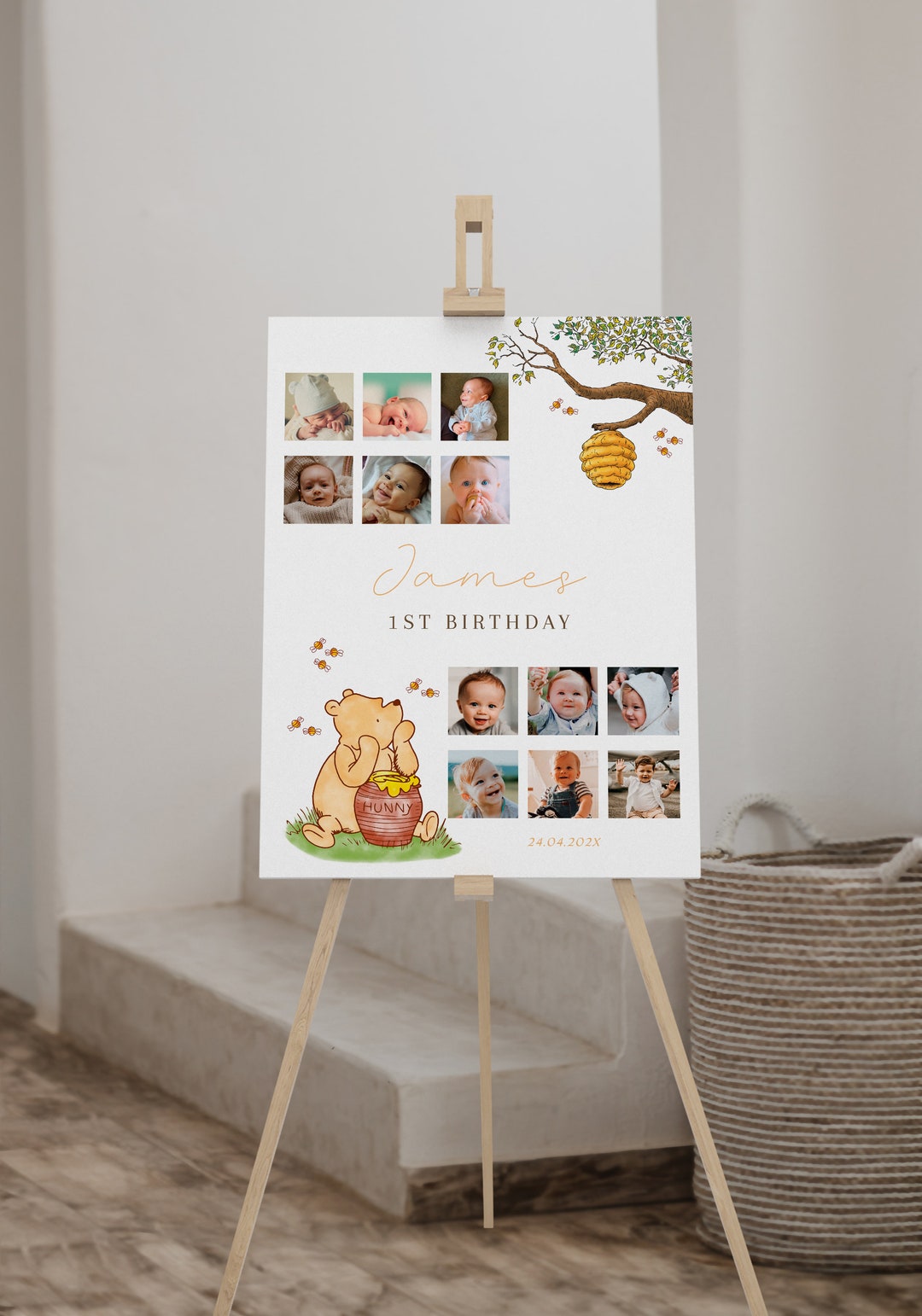 Sometimes the Smallest Things Photo Collage 1st Year Decor, Winnie ...