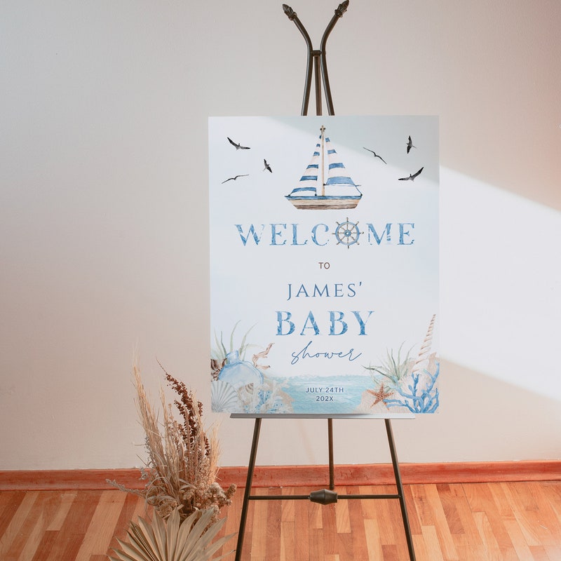 Welcome Baby Sign - Etsy