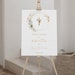 Minimalist Dedication Welcome Sign Template, Greenery Dedication Party ...