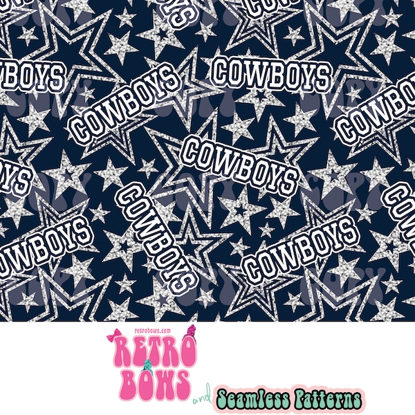 Dallas Cowboy Fabric - Etsy