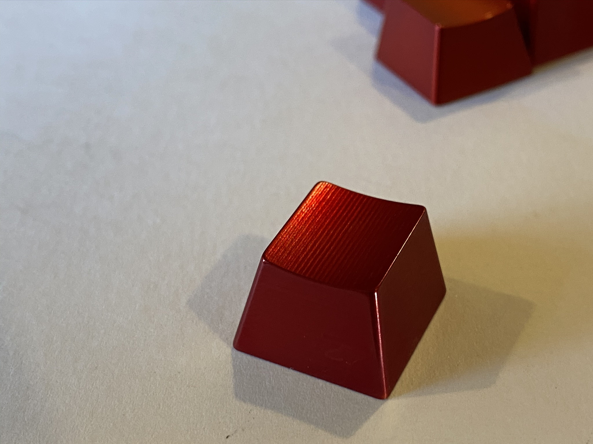 Machined Aluminum MX Keycap OEM R4 esc Deep Red - Etsy