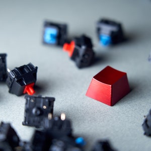 Machined Aluminum MX Keycap - OEM R4 (esc) Deep Red - Etsy