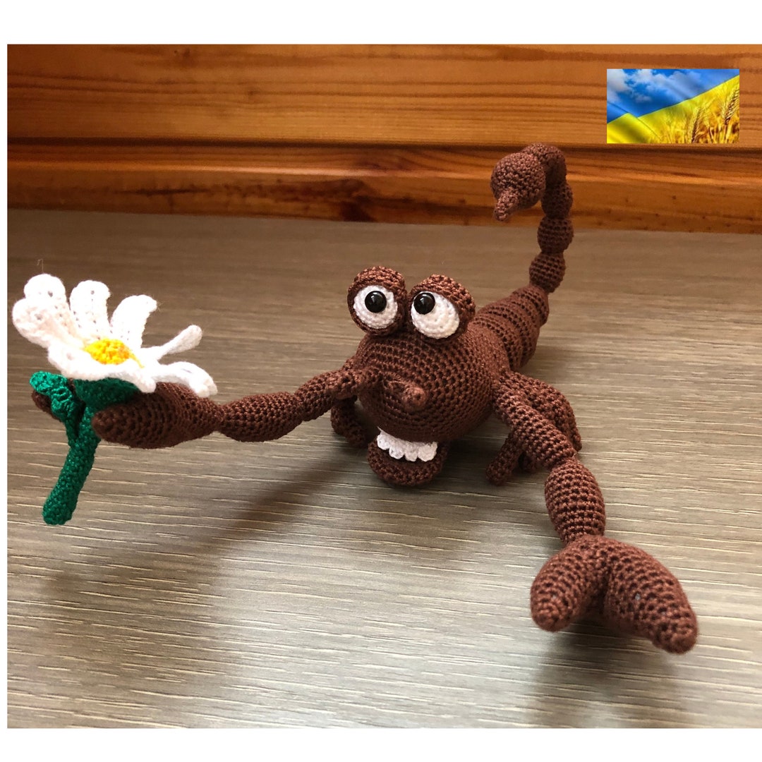 Crochet Scorpion Amigurumi, Scorpio Real Realistic, Toy Scorpion for ...