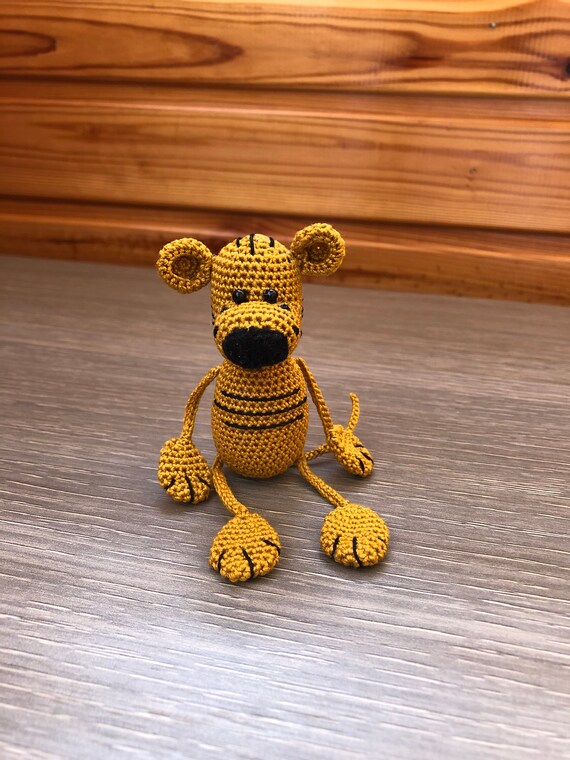 Amigurumi Tiger Crochet Tiger Mini Tiger Toy Little Tiger - Etsy