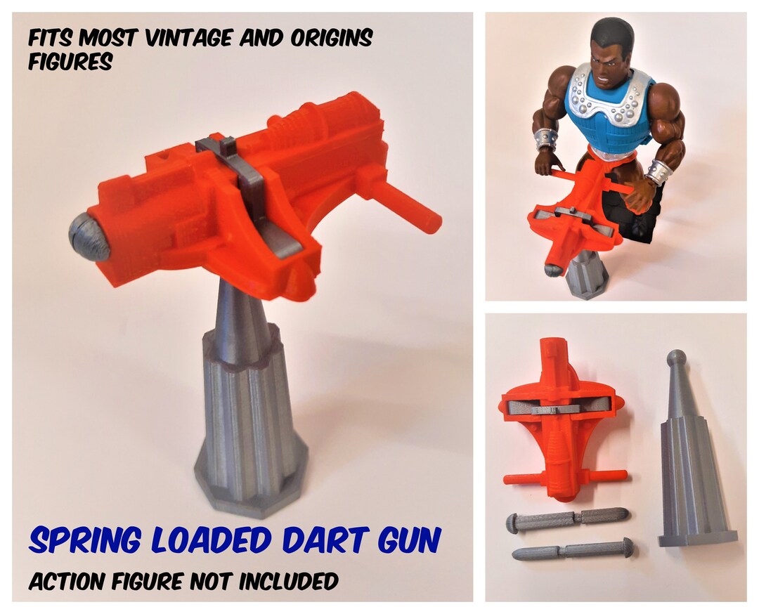 Spring Loaded Dart Launcher (figure Not Included) / Masters of the ...