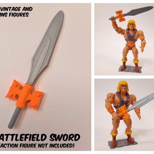 3d Printed He Man Sword - Etsy