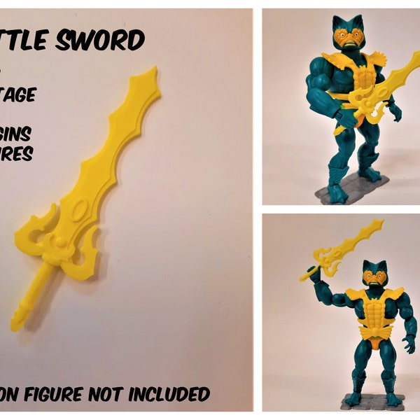 3d Printed He Man Sword - Etsy