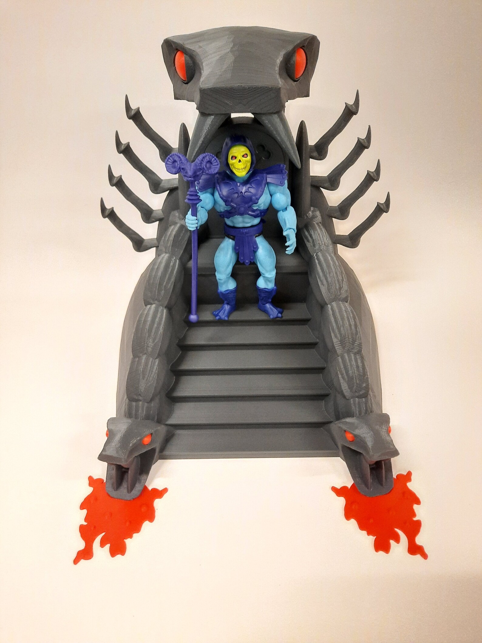 Throne Room for Skeletor 200X figure Not Included / Snake - Etsy
