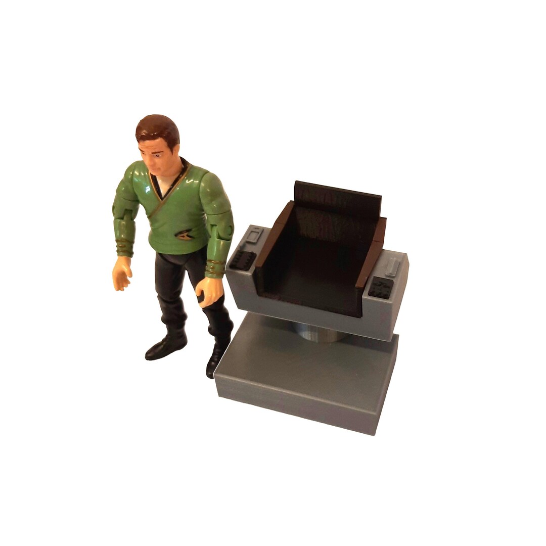 Captain's Chair / Action Figure Accessory / Toy / Science Fiction ...