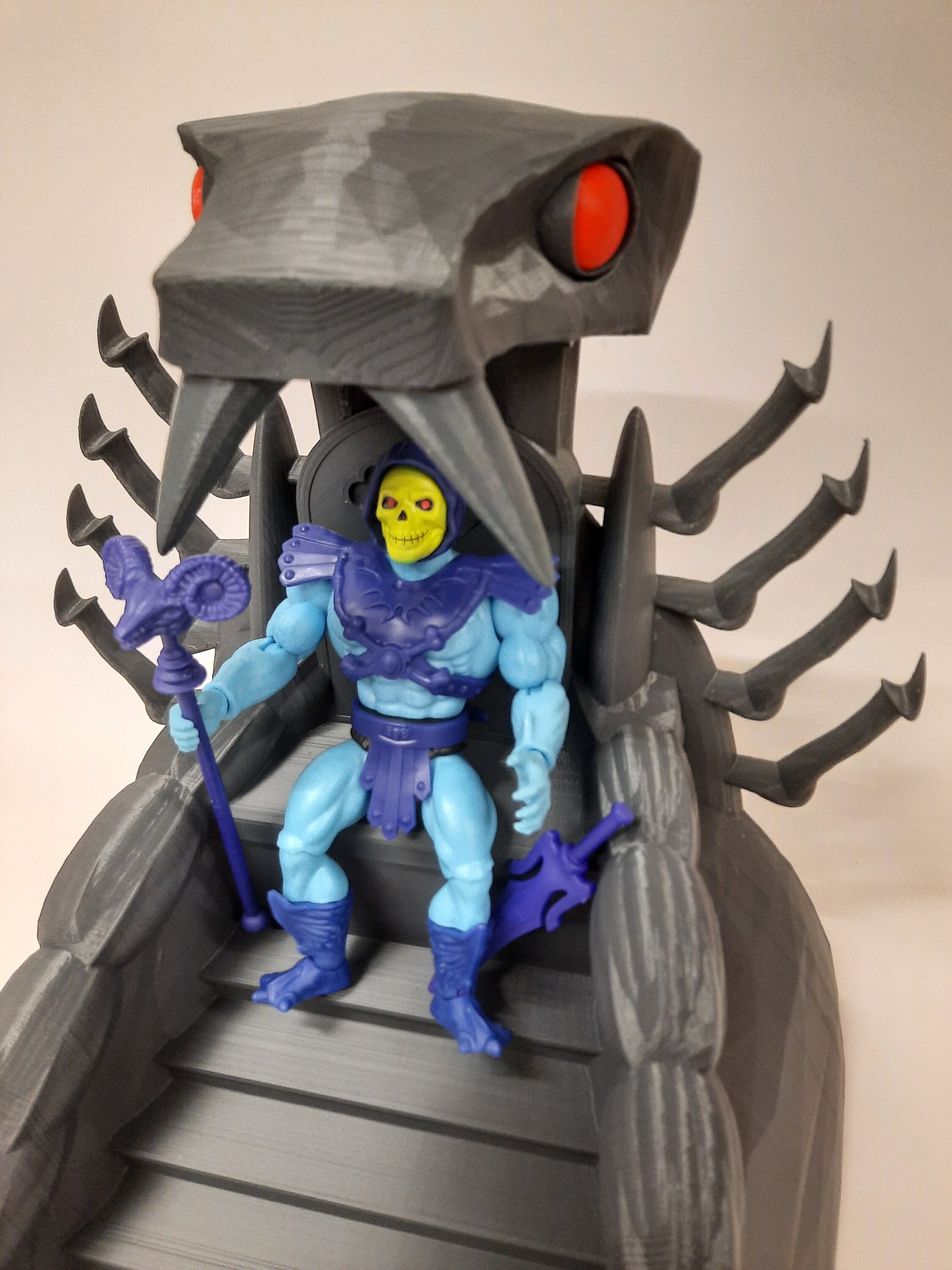 Throne Room for Skeletor 200X figure Not Included / Snake - Etsy