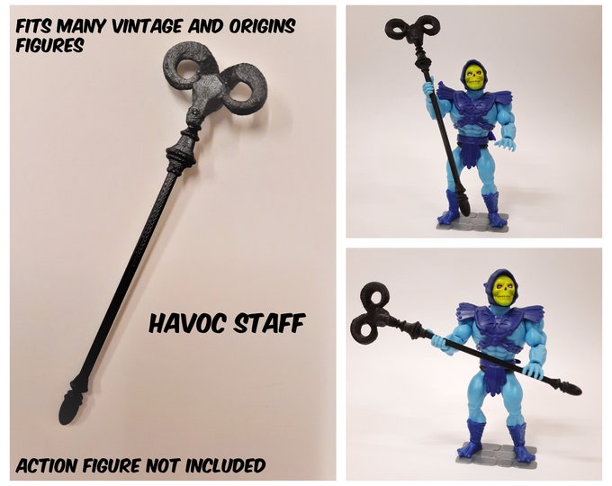 Magic Havoc Staff for Skeletor figure Not Included / Masters of the ...