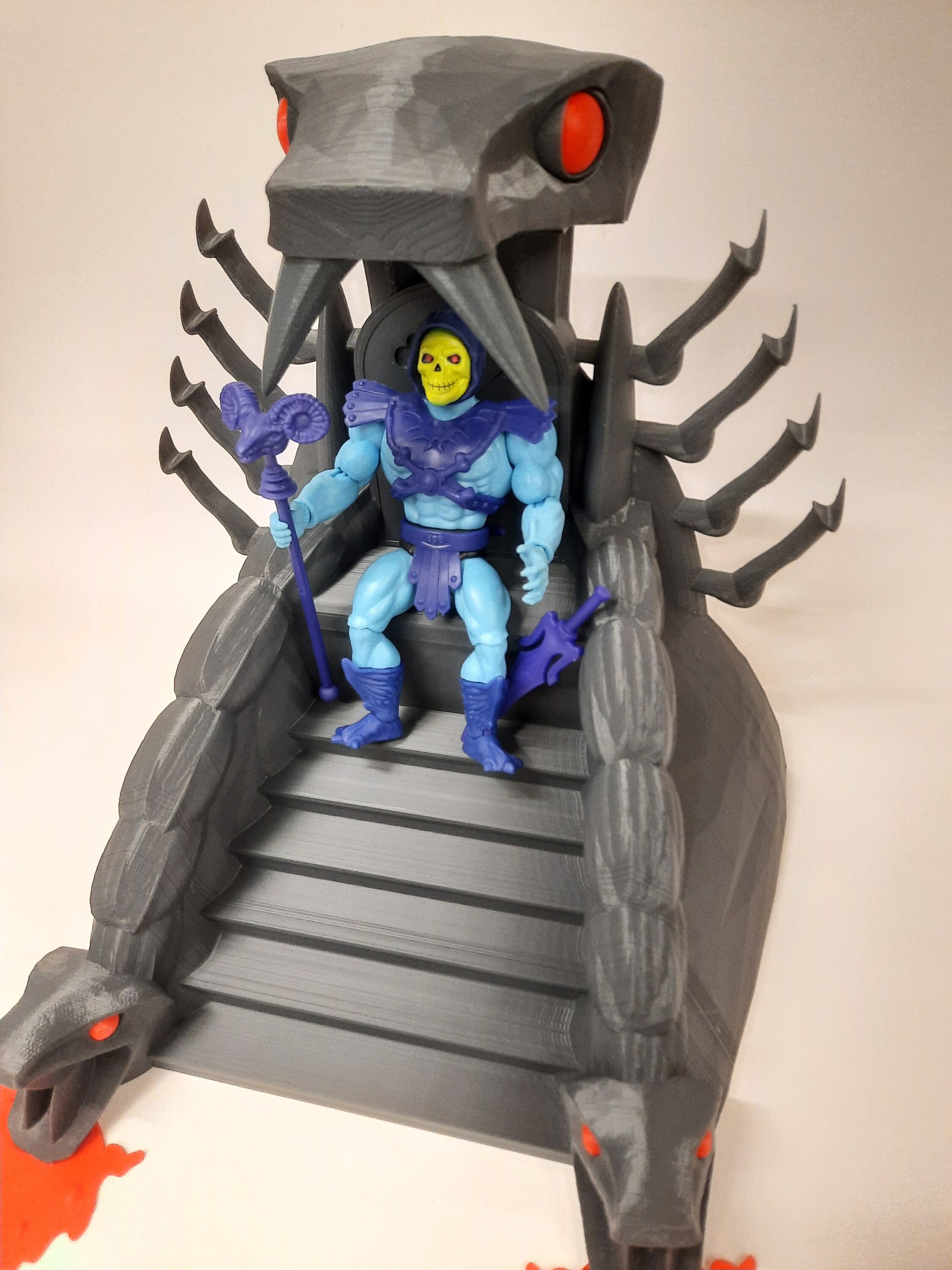 Throne Room for Skeletor 200X figure Not Included / Snake - Etsy