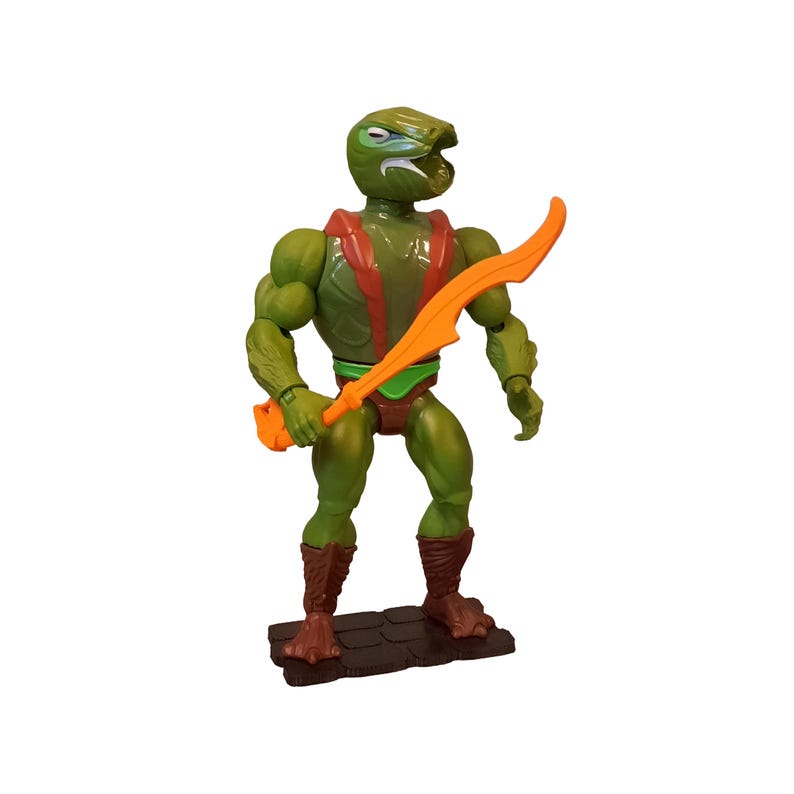 Serpent Sword for Snake Warrior - Fits Retro and Modern 5.5 Inch/14 Cm ...