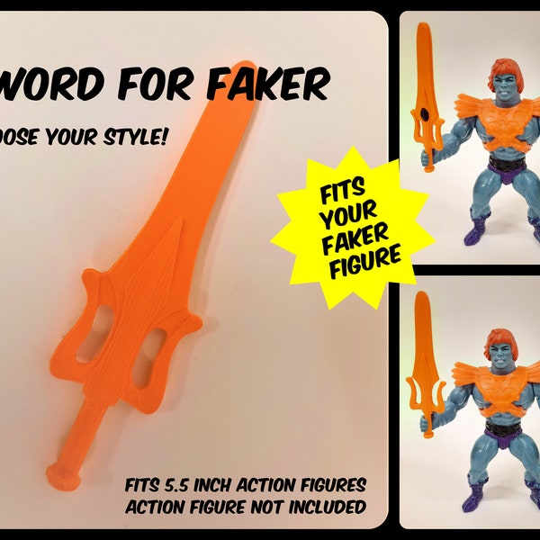 3d Printed He Man Sword - Etsy