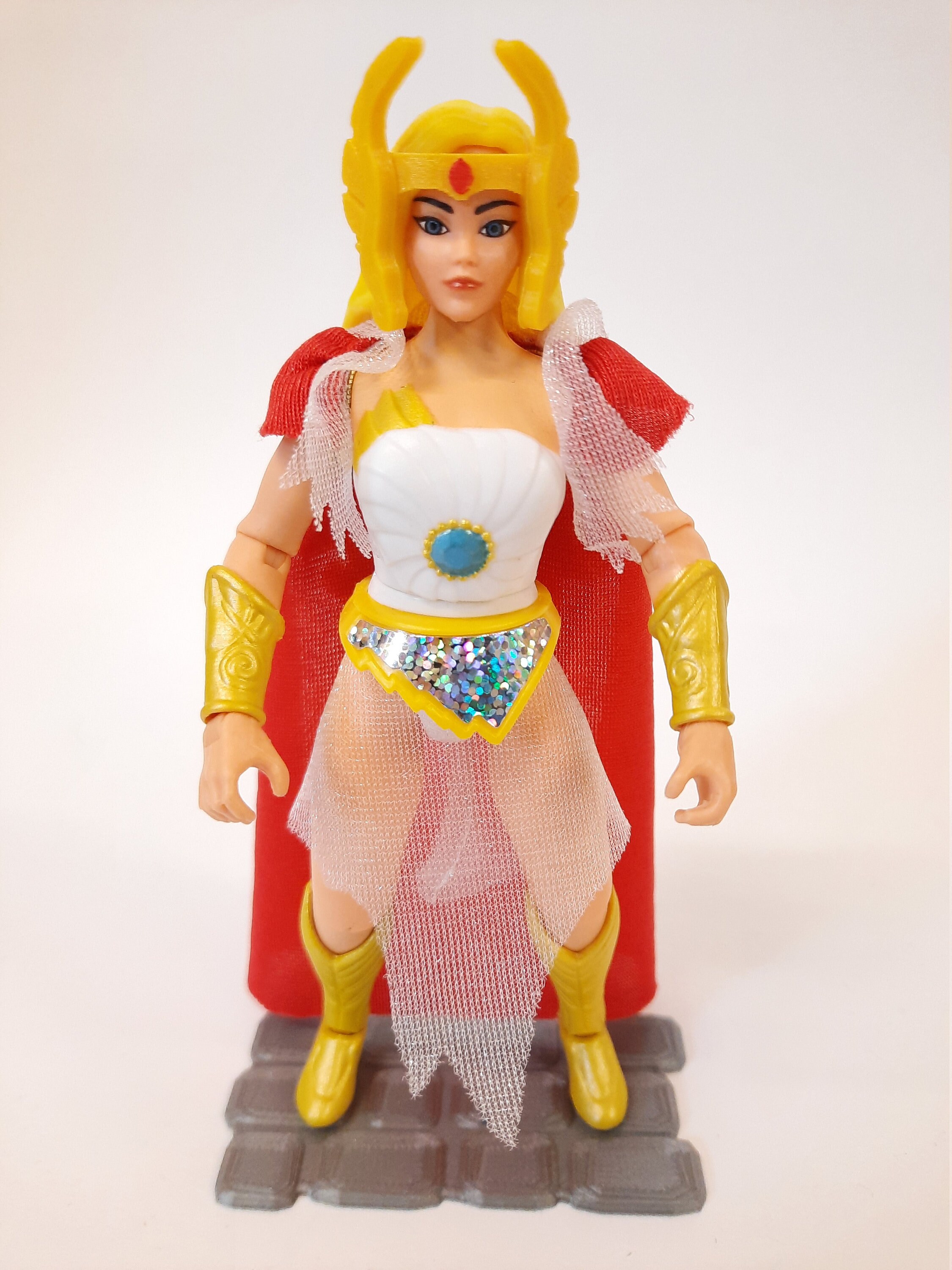 Headpiece/tiara cartoon Style for Origins She-ra Figure | Etsy