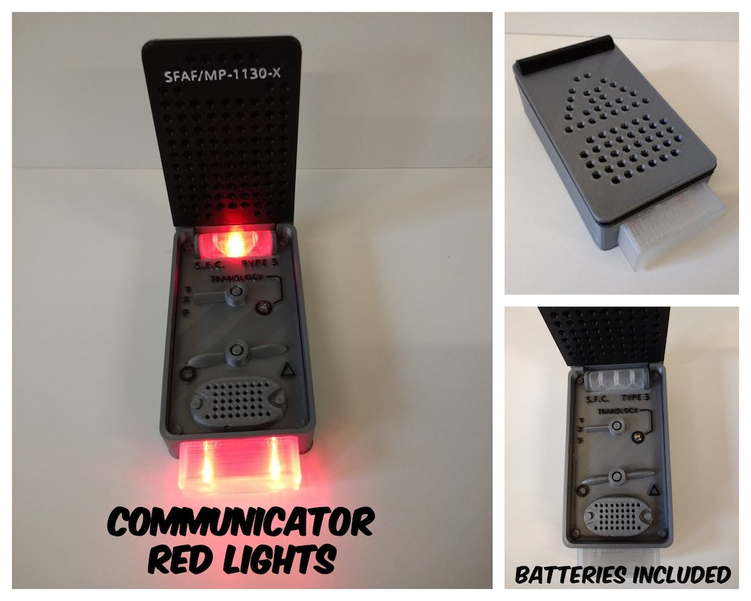 Movie Communicator red Lights / Prop / Cosplay / Space / - Etsy